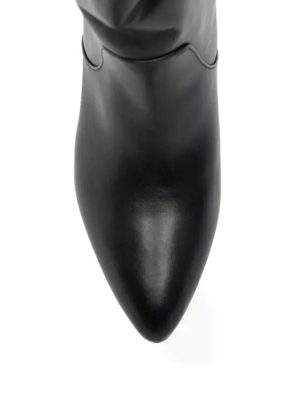 Isabel Marant Étoile Pointed-toe Leather Ankle Boots