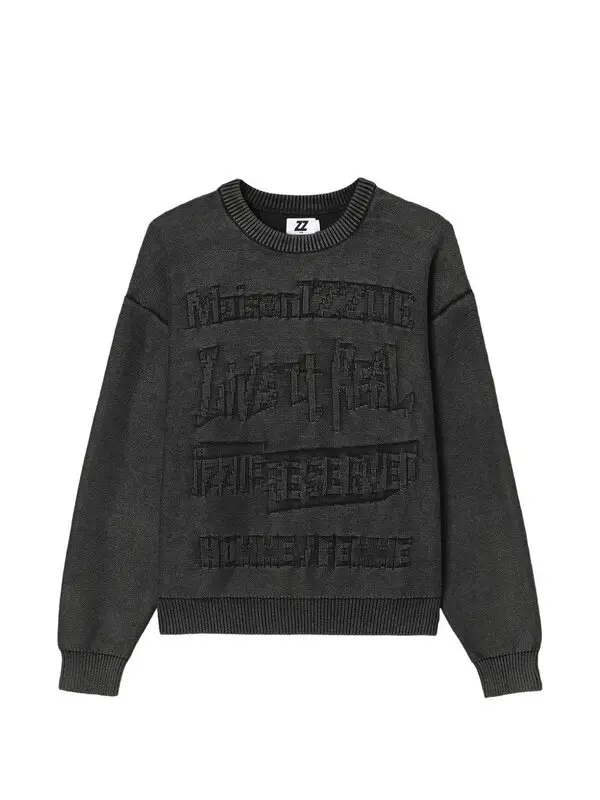 Izzue Logo-embroidered Cotton Sweatshirt