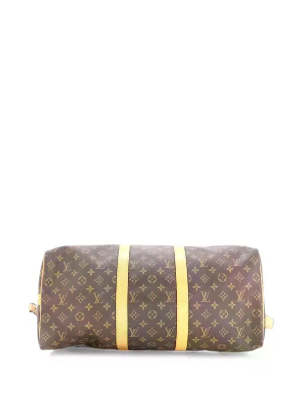 LOUIS VUITTON Keepall Bandouliere Bag Monogram Canvas 50 Travel Bag