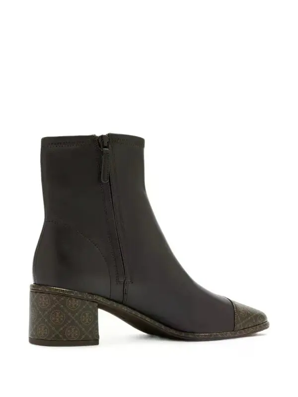 Tory Burch T-monogram Cap-toe Ankle Boots