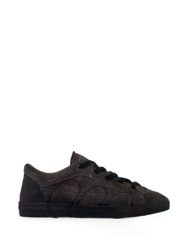 SANTHA Love Park Suede-finish Sneakers