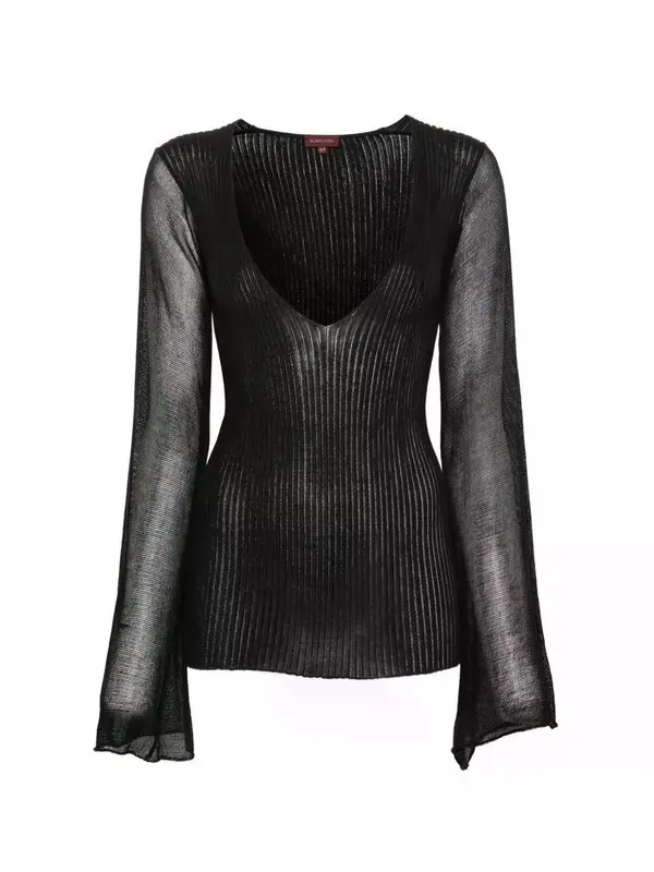 ROMEO GIGLI 1990s Romeo Ribbed Top