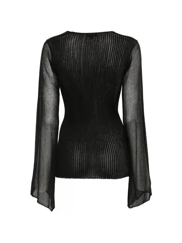ROMEO GIGLI 1990s Romeo Ribbed Top