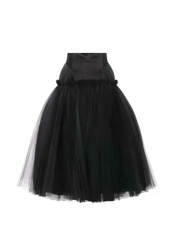 Matieres Fecales Tulle Ruffled Skirt