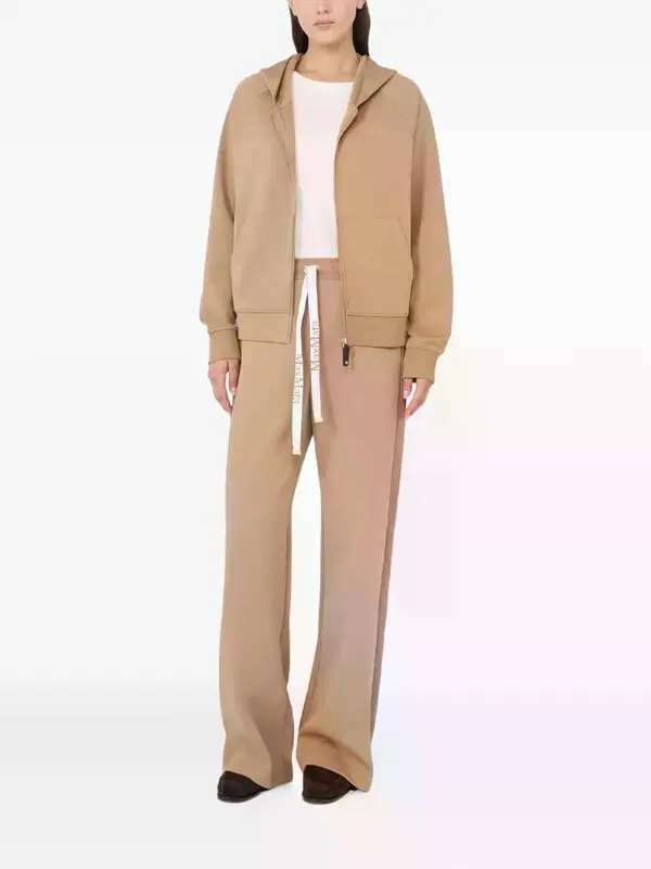 Max Mara Raglan-sleeve Zip-up Hoodie