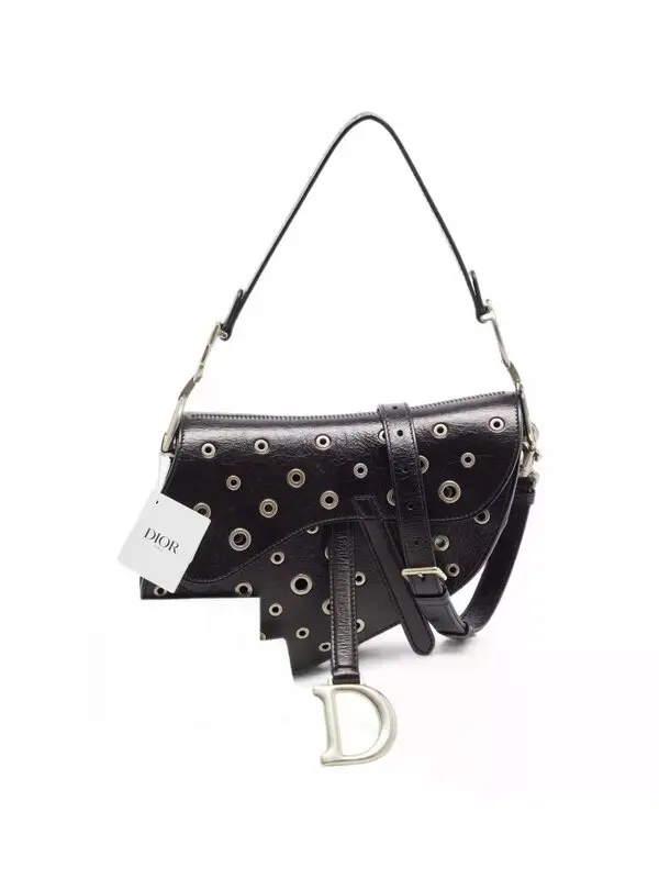 Dior Saddle Eyelet Tote Bag