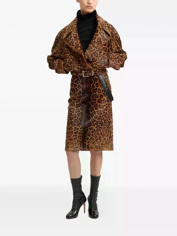 16Arlington Nolan Leopard-print Jacket