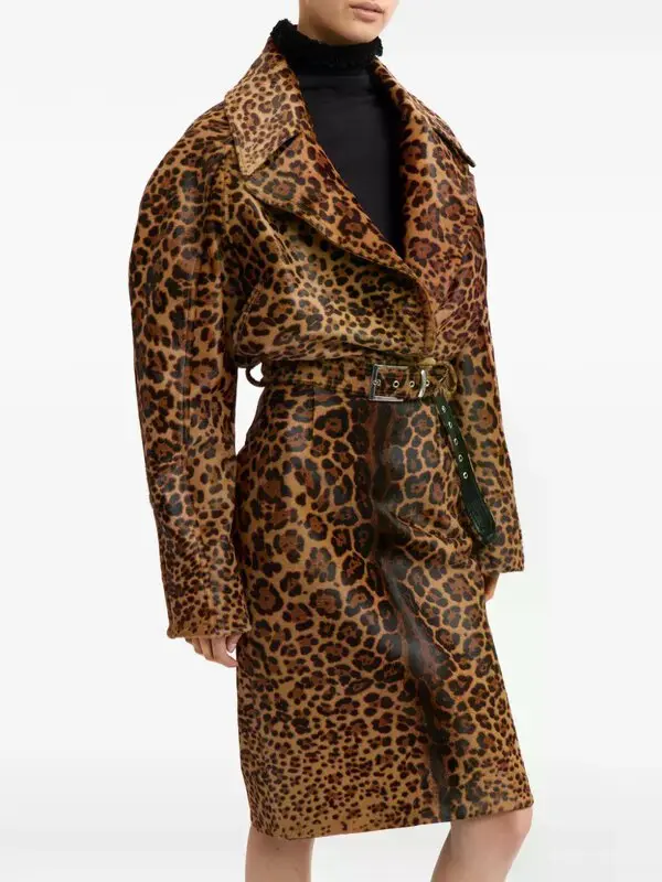 16Arlington Nolan Leopard-print Jacket