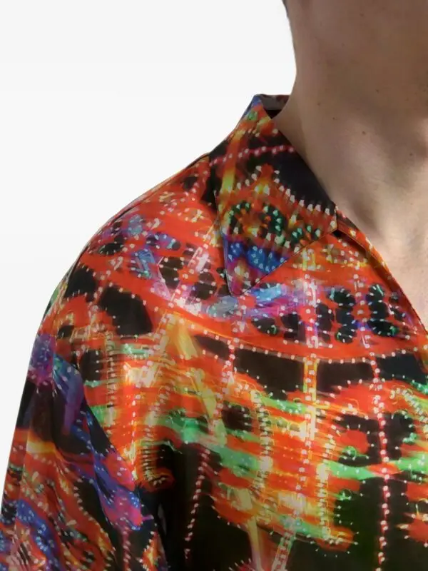 Dolce & Gabbana Luminarie-print V-neck T-shirt