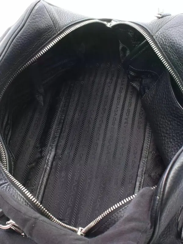 Prada 2010s Vitello Phenix Tote Bag - Black