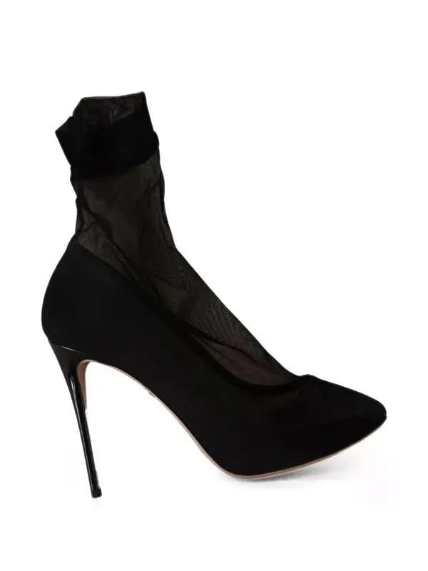 Dolce & Gabbana Mesh Pointed-toe Pumps