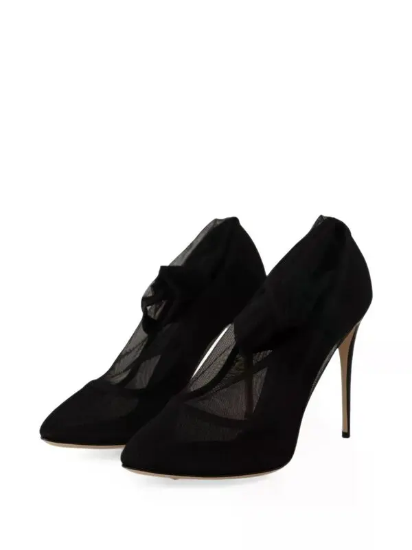 Dolce & Gabbana Mesh Pointed-toe Pumps