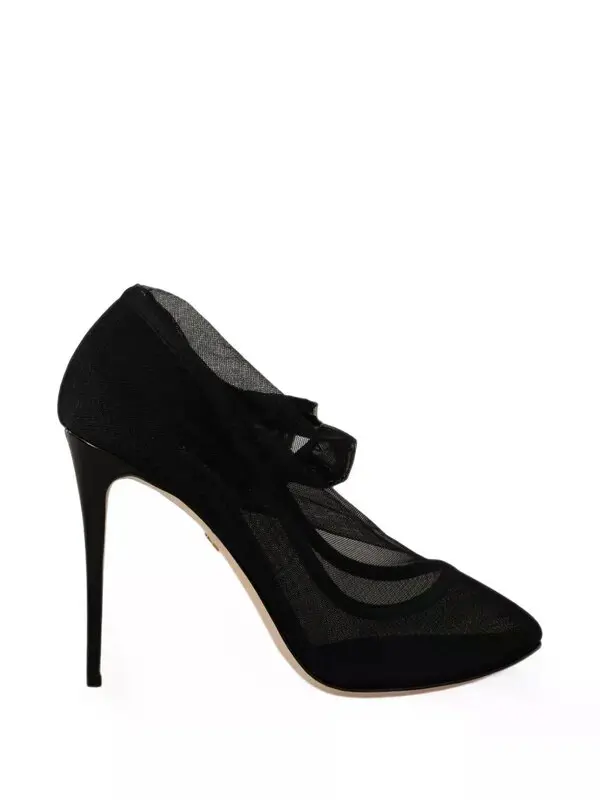 Dolce & Gabbana Mesh Pointed-toe Pumps