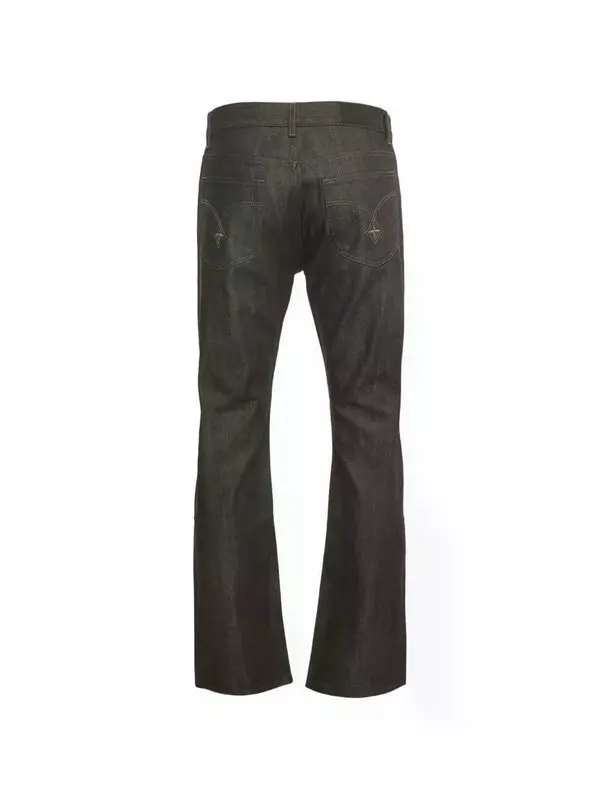 LOUIS VUITTON Logo-embroidered Jeans