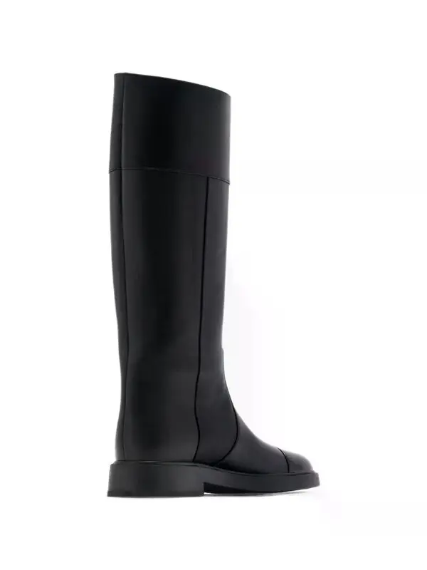 Valentino Garavani Vlogo Signature Leather Boots