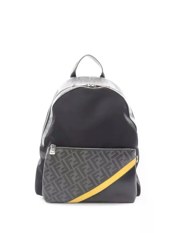 Fendi 2000 Diagonal Zucca Backpack