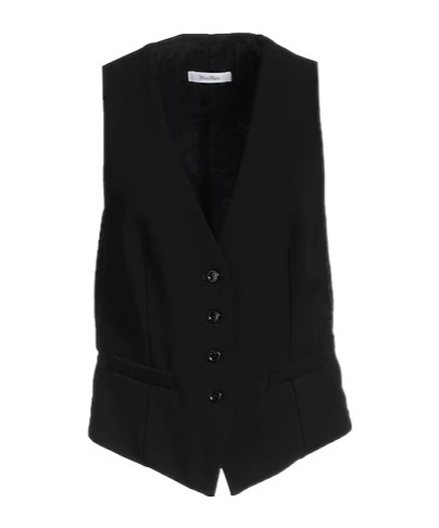 Max Mara Solid Color Stretch Satin Coat