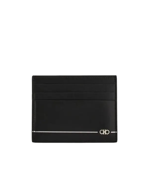 FERRAGAMO Gancini Credit Card Holder