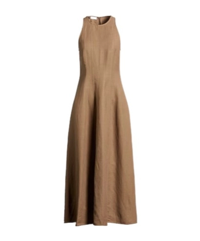 Brunello Cucinelli Sleeveless Waist-cinching Dress