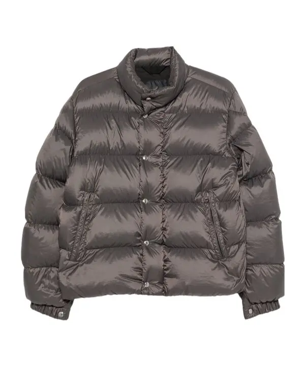 Moncler Pesio Quilted High-collar Puffer Jacket