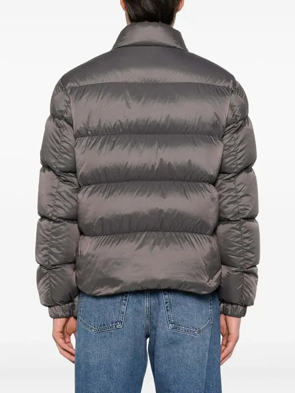 Moncler Pesio Quilted High-collar Puffer Jacket
