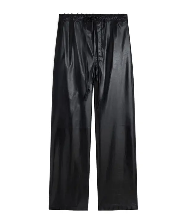 Phoebe Philo Casual Leather Trousers