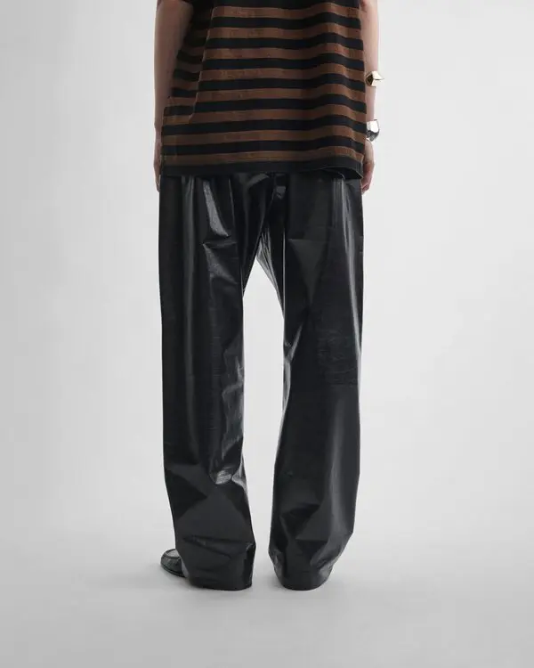 Phoebe Philo Casual Leather Trousers