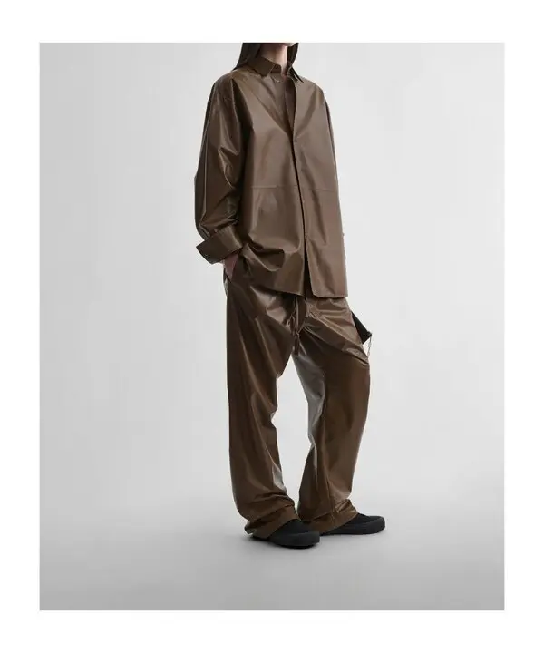 Phoebe Philo Leather Shirt