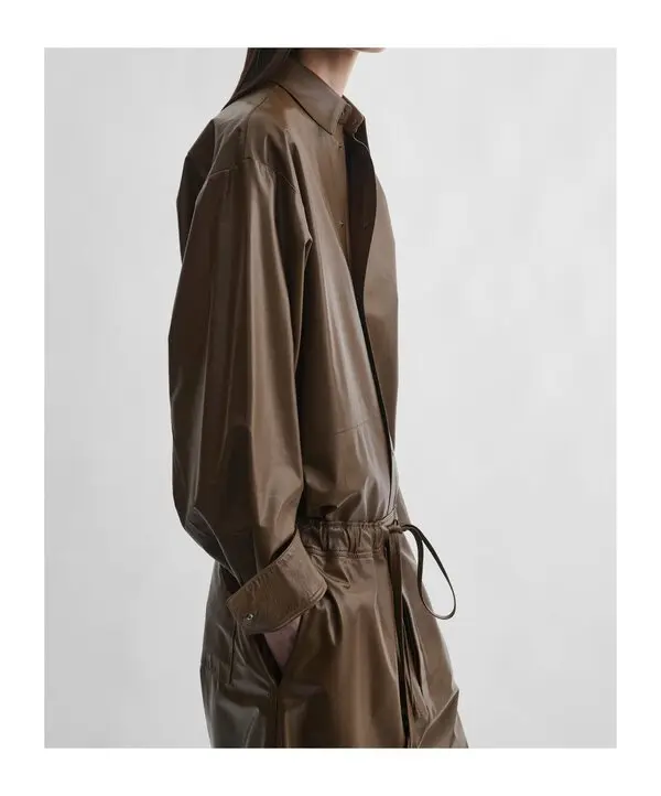 Phoebe Philo Leather Shirt