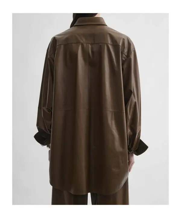 Phoebe Philo Leather Shirt