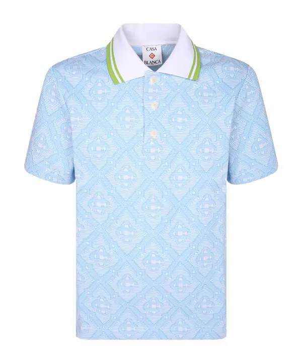 Casablanca Short Sleeve Polo Shirt
