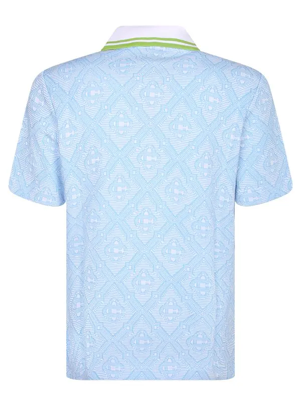 Casablanca Short Sleeve Polo Shirt