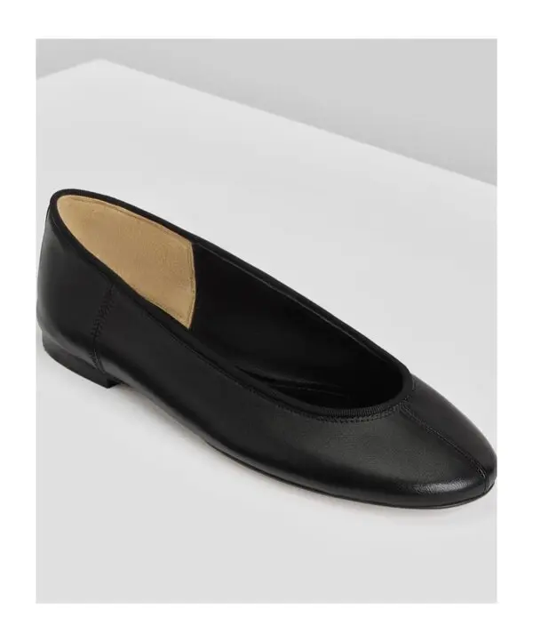 Phoebe Philo Leather Ballerina Shoes