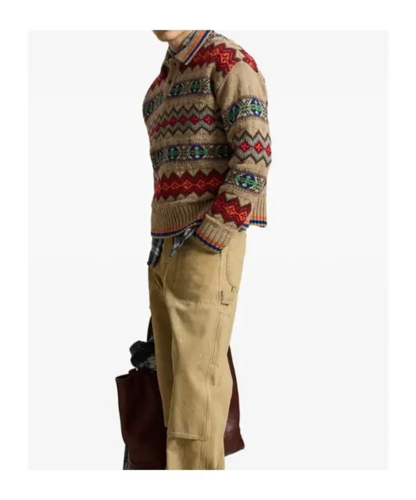 Polo Ralph Lauren Fair Isle Polo Knitted Sweater