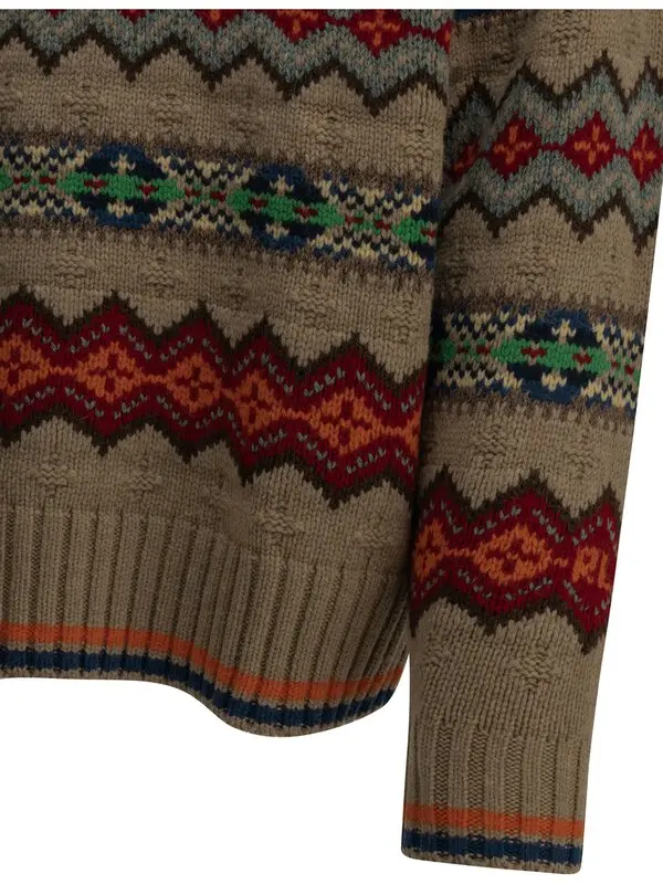 Polo Ralph Lauren Fair Isle Polo Knitted Sweater
