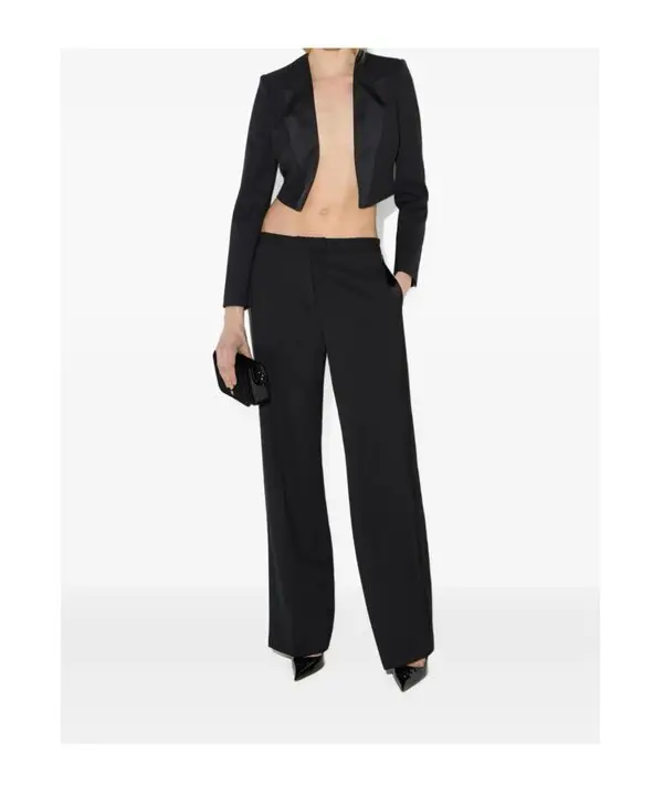 Elisabetta Franchi Gabardine Tuxedo-style Jacket