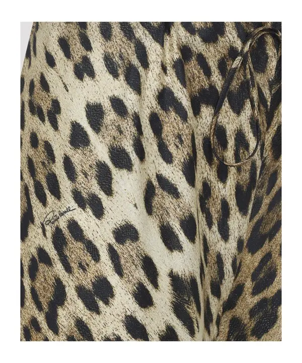 Roberto Cavalli Jaguar Printed Pants
