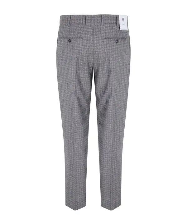 PT TORINO Check-pattern Trousers