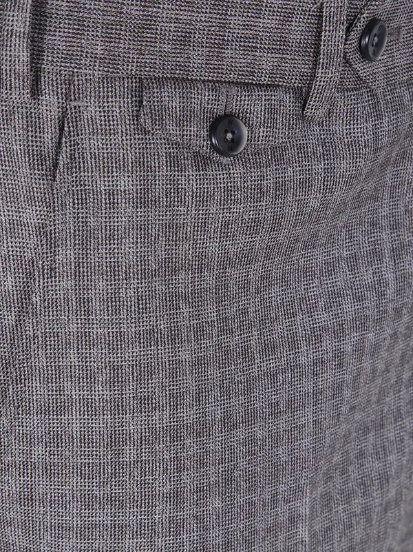 PT TORINO Check-pattern Trousers