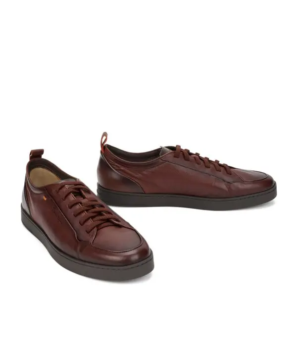 Santoni Lace-up Sneakers - Brown