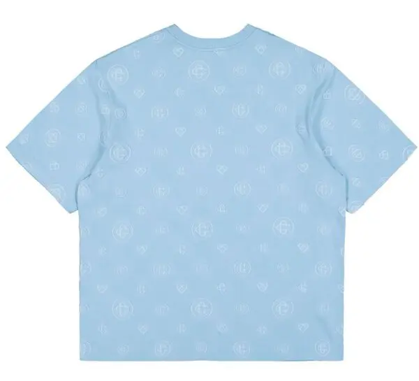 Casablanca All Over Printed Short Sleeve T-shirt