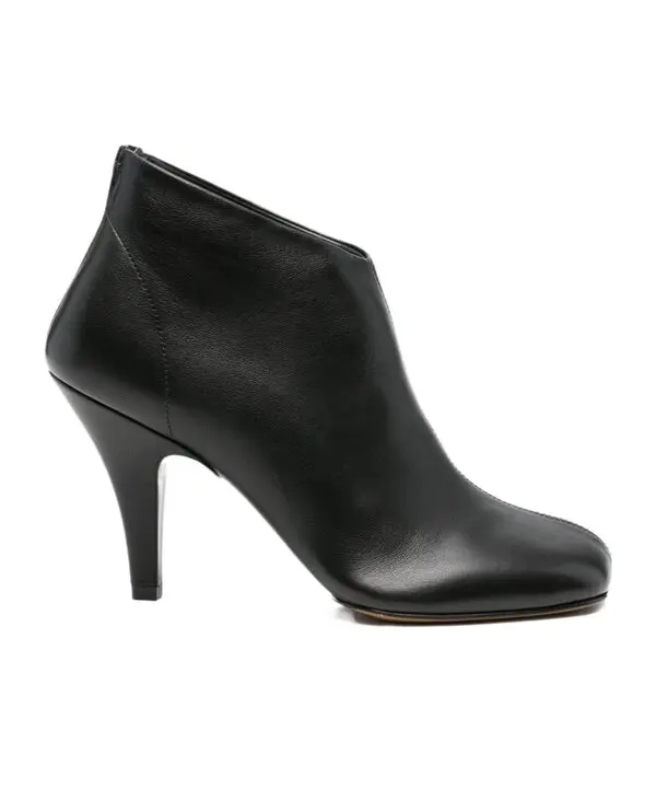 Phoebe Philo Square Toe Ankle Boots