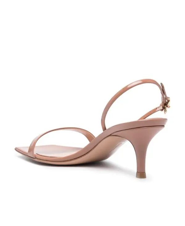 GIANVITO ROSSI Square-headed High-heeled Sandals