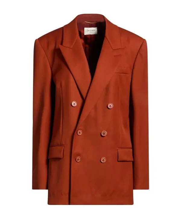 Saint Laurent Minimalist Wool Blazer