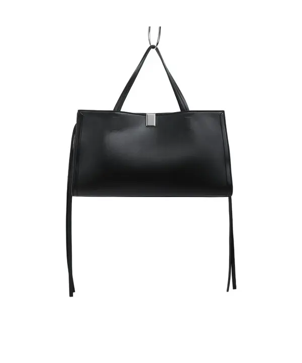 Phoebe Philo Kit Small Top Handle Bag - Black/silver