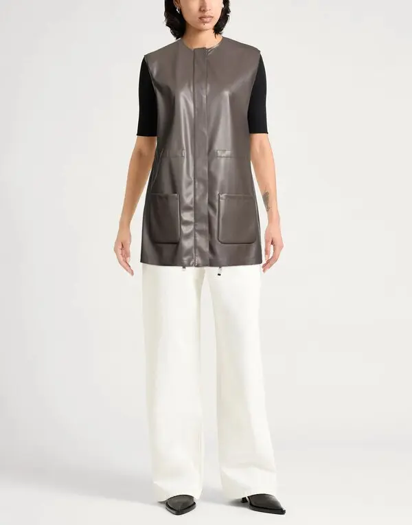 Max Mara Minimalist Solid Color Top