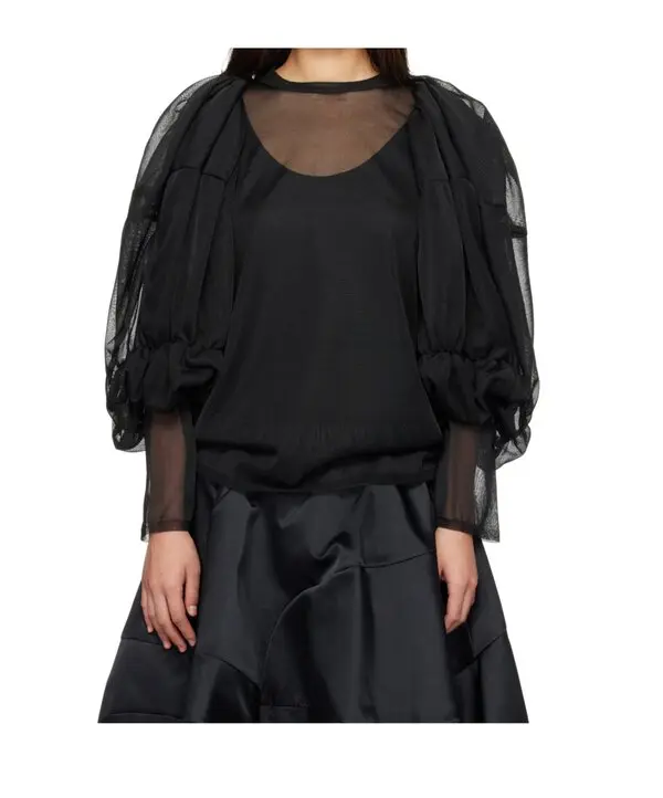 Comme Des Garçons Sheer Top