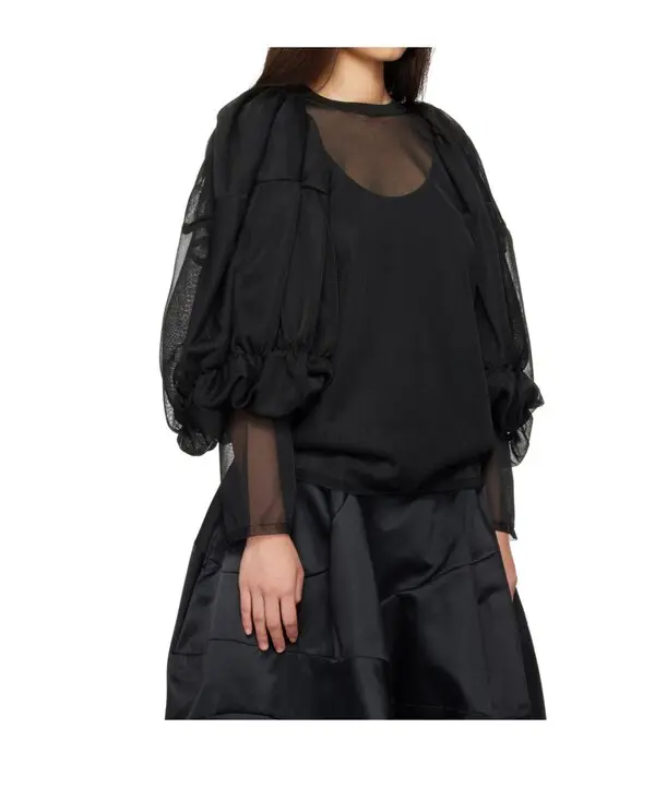Comme Des Garçons Sheer Top