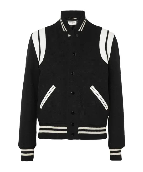Saint Laurent Solid-colored Pilot Jacket
