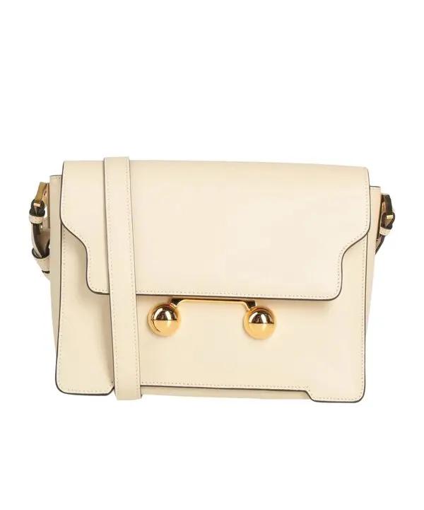 Marni Medium-sized Solid-color Leather Bag